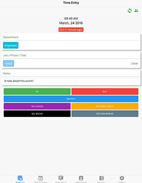 Employee Web Timesheet & Leave Tracking Software | On-Time Web